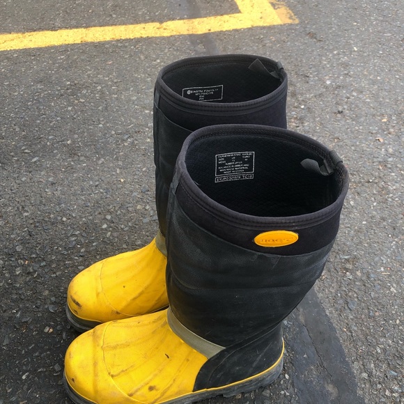 Bogs | Shoes | Bogs Journeyman 524260 Mens Black Yellow Rubbernylon ...